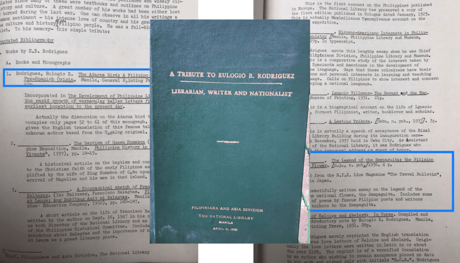 Eulogio Balan Rodriguez, the ’Monuments Man’ of the Philippines, and ...